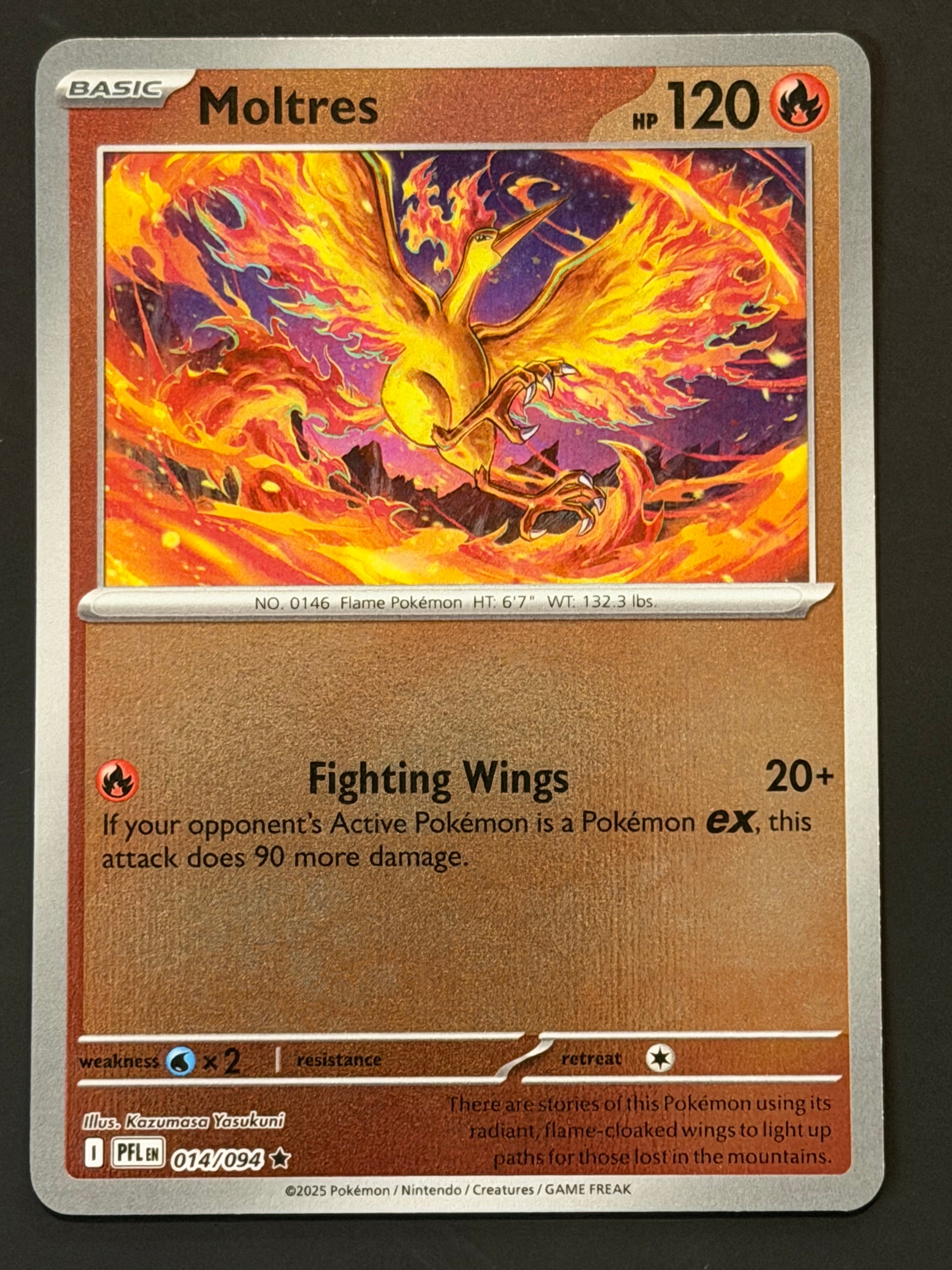 014/094 Moltres - Pokémon Phantasmal Flames Rare Reverse – Jarvvos