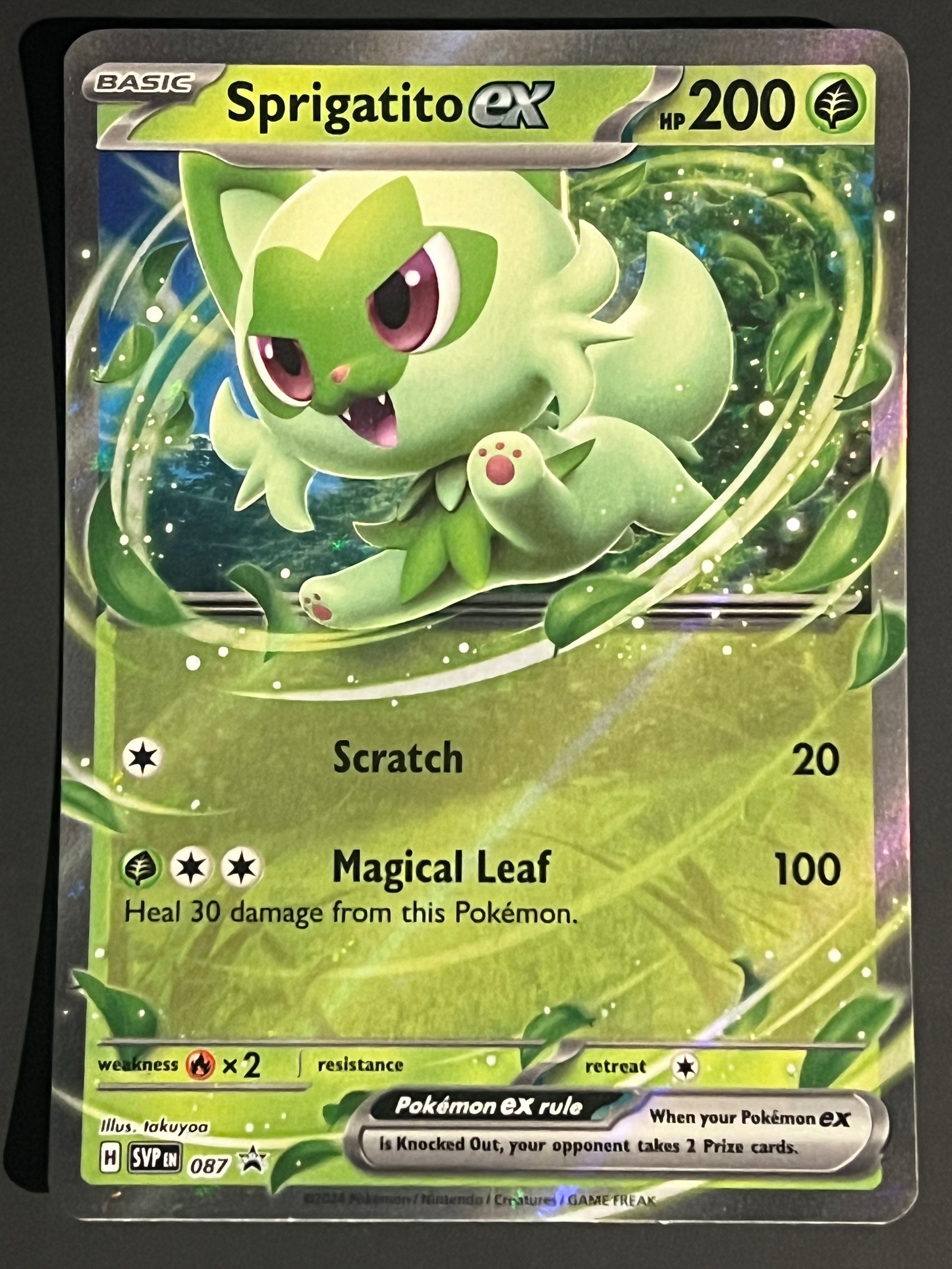 SVP087 Sprigatito Ex - Black Star Promo – Jarvvos