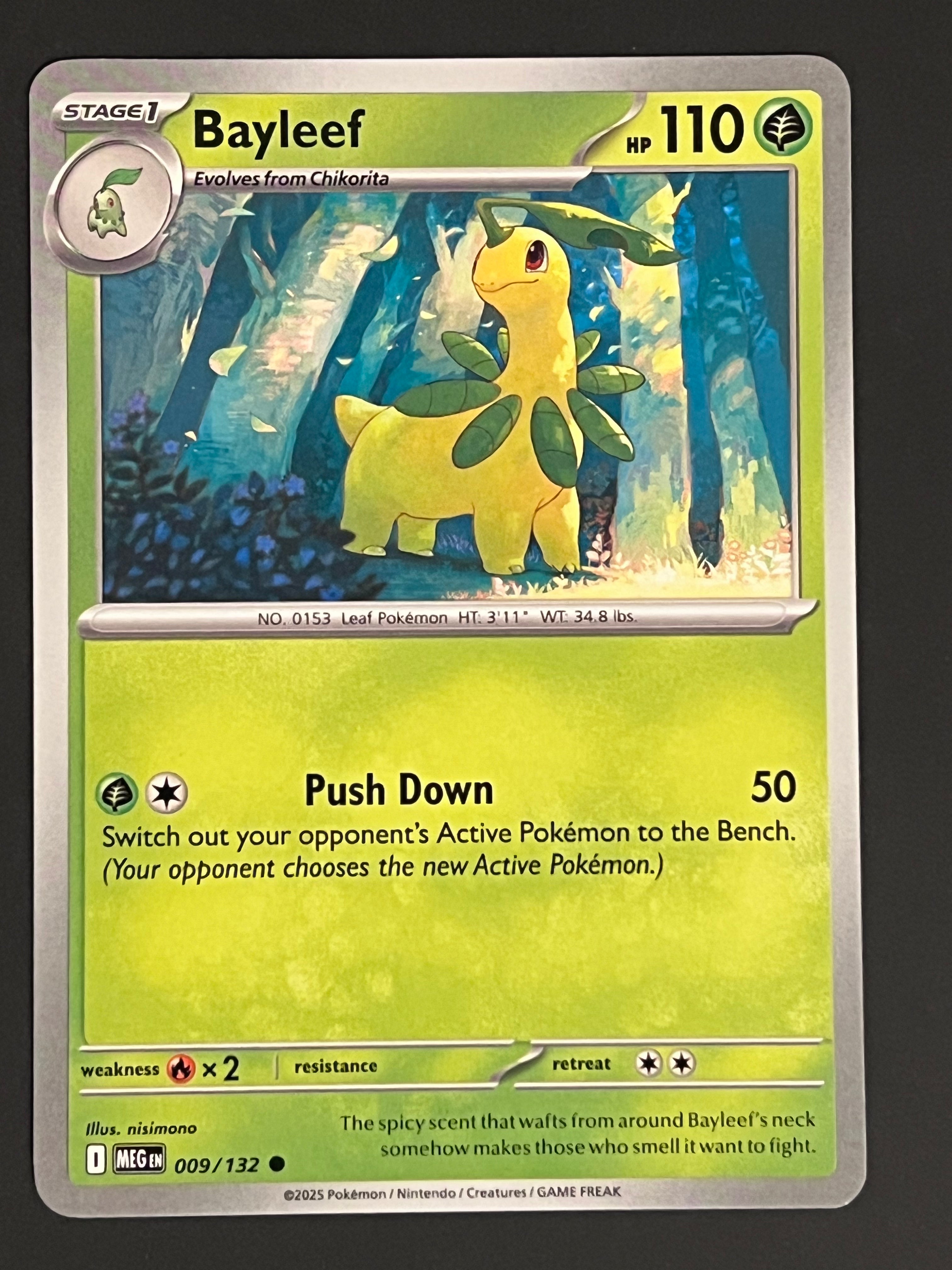 009/132 Bayleef - Pokémon Mega Evolution Base Common – Jarvvos
