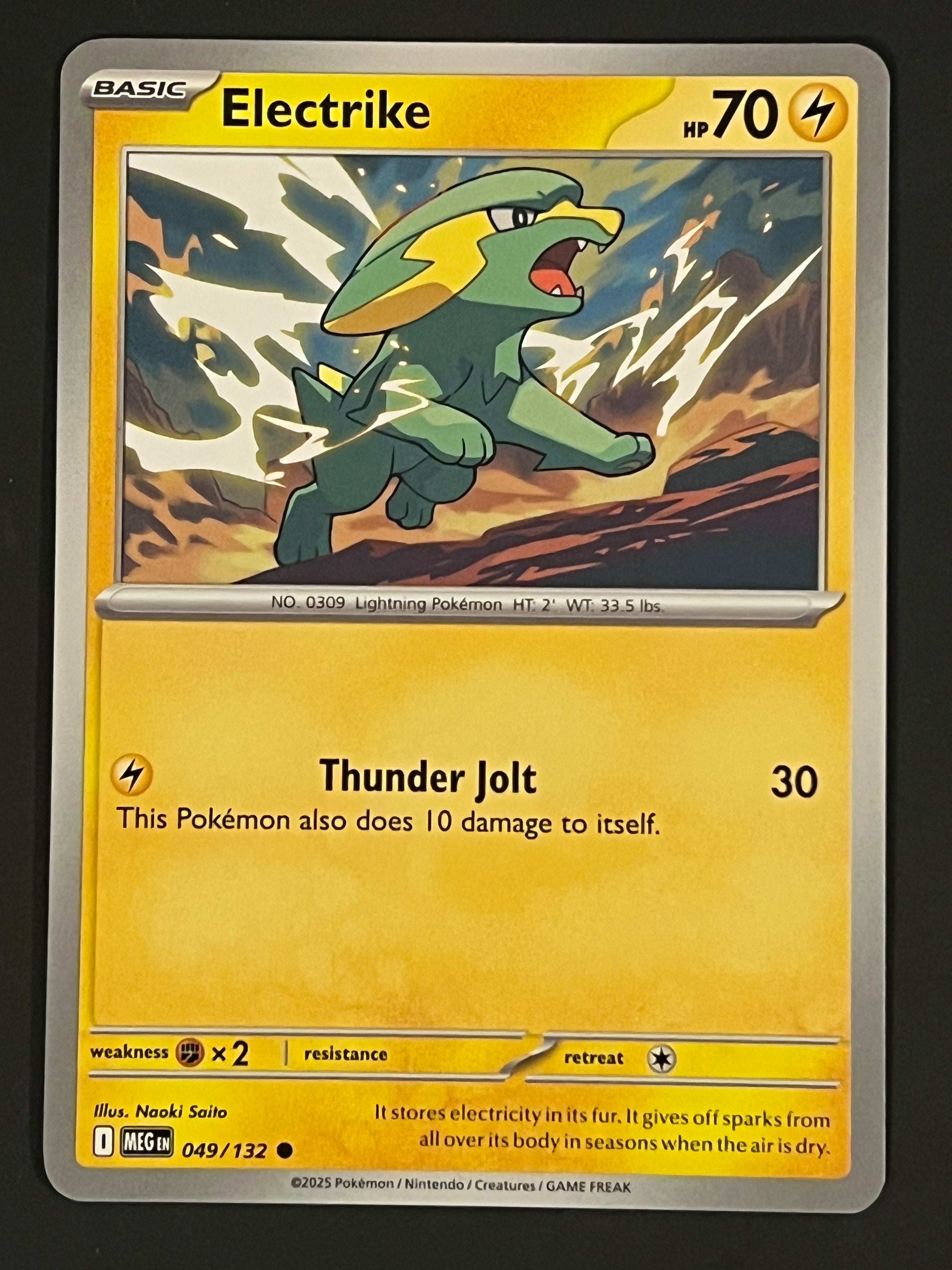 049/132 Electrike - Pokémon Mega Evolution Base Common – Jarvvos