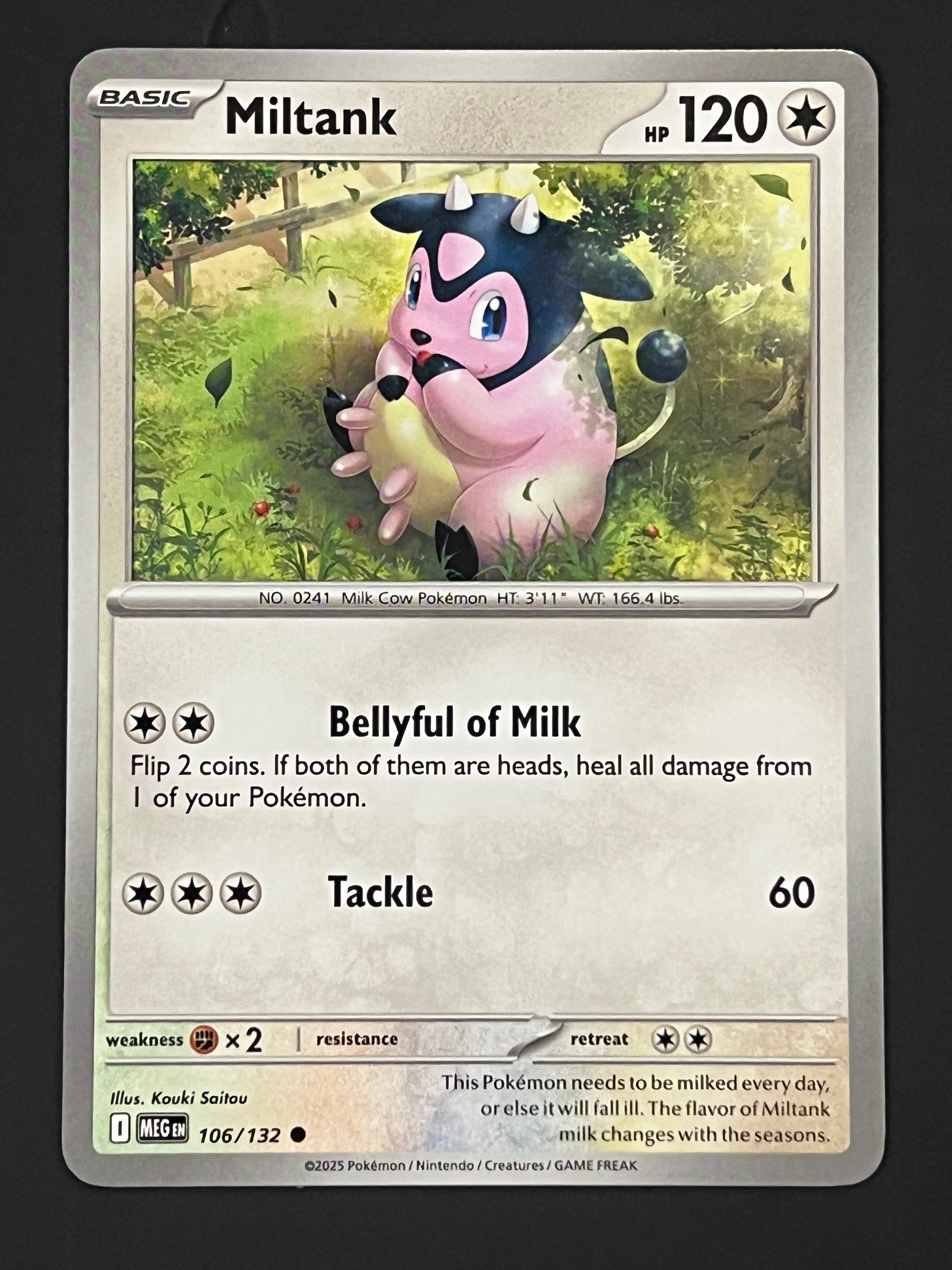106/132 Miltank - Pokémon Mega Evolution Base Common – Jarvvos