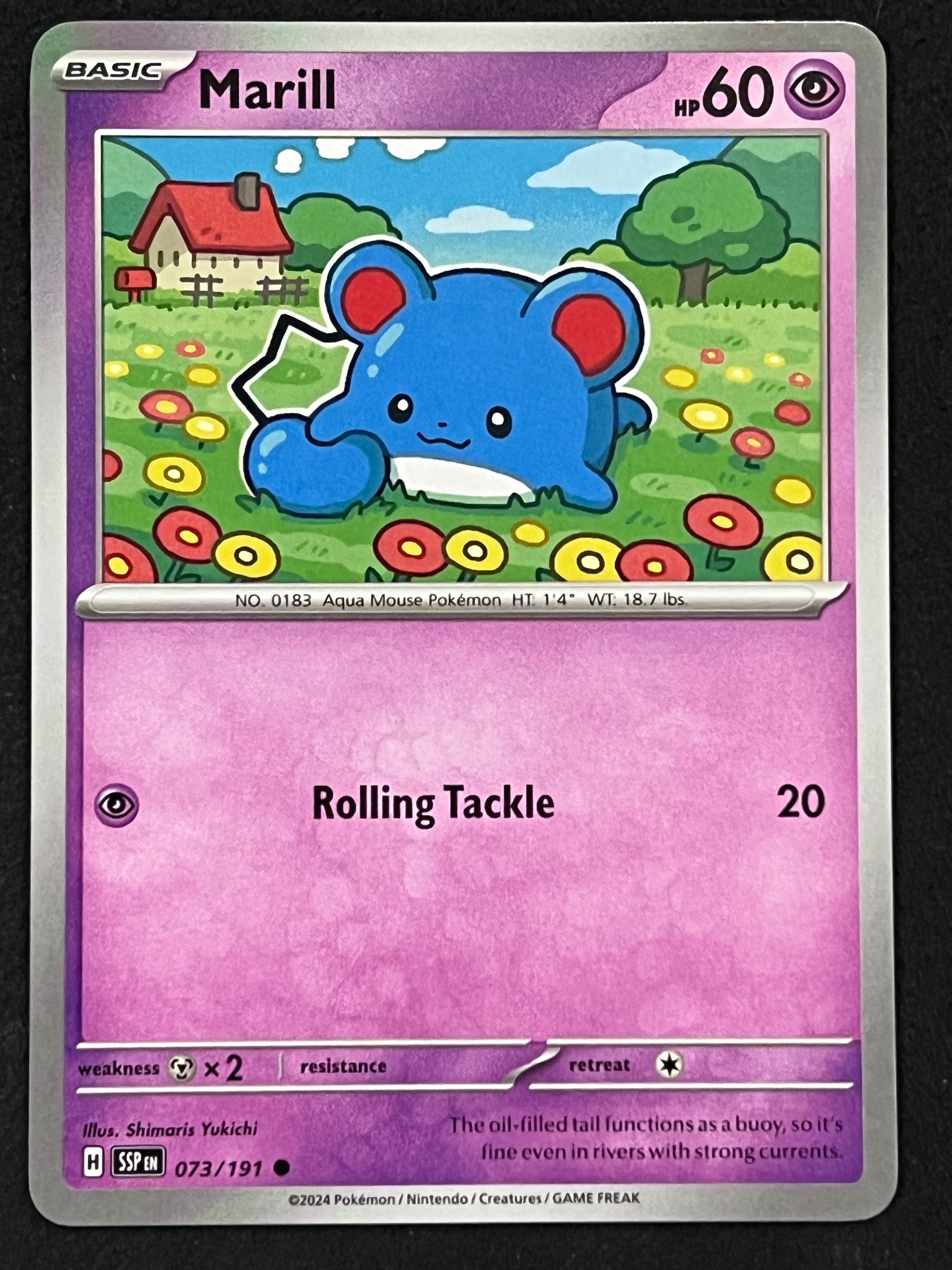 073/191 Marill - Pokémon Surging Sparks Common – Jarvvos